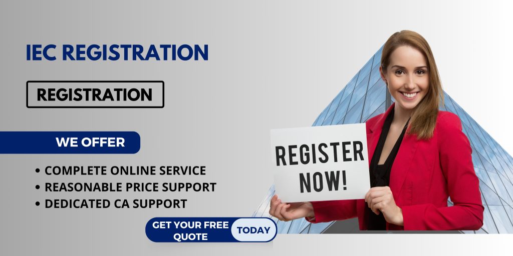 IEC Registration – OneClick Business Solutions